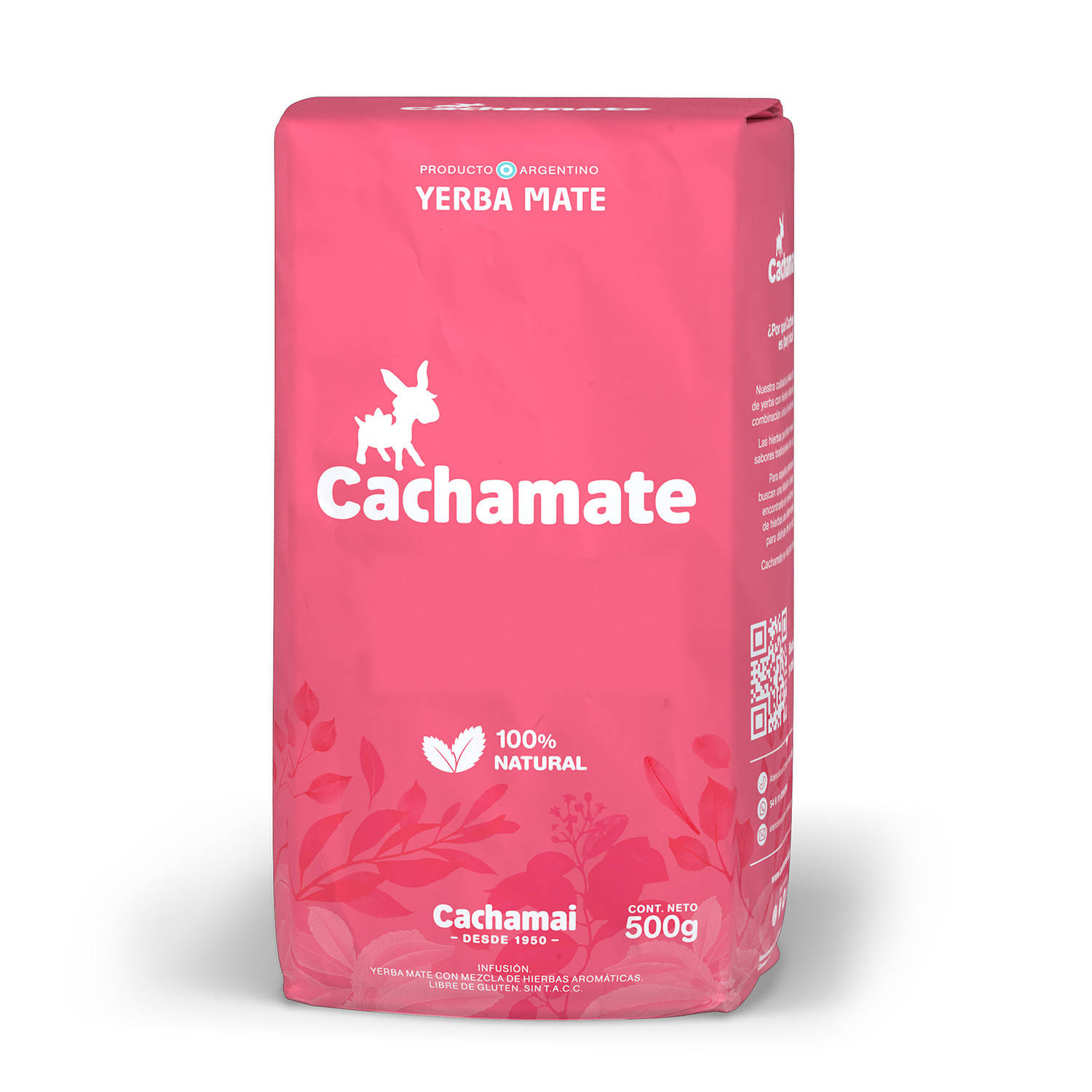 Yerba Mate Cachamate Rosa 500G | Nhogar